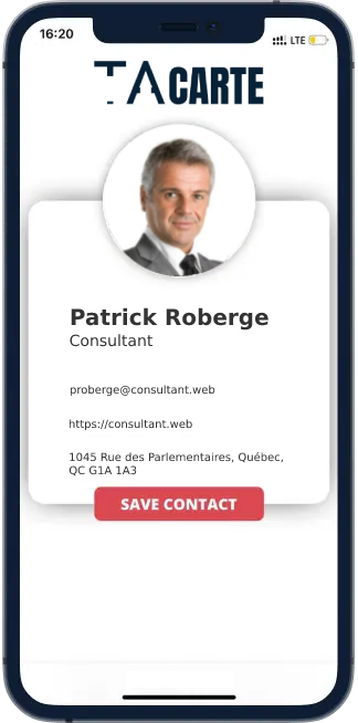 Ta Carte - L'avenir des échanges professionnels